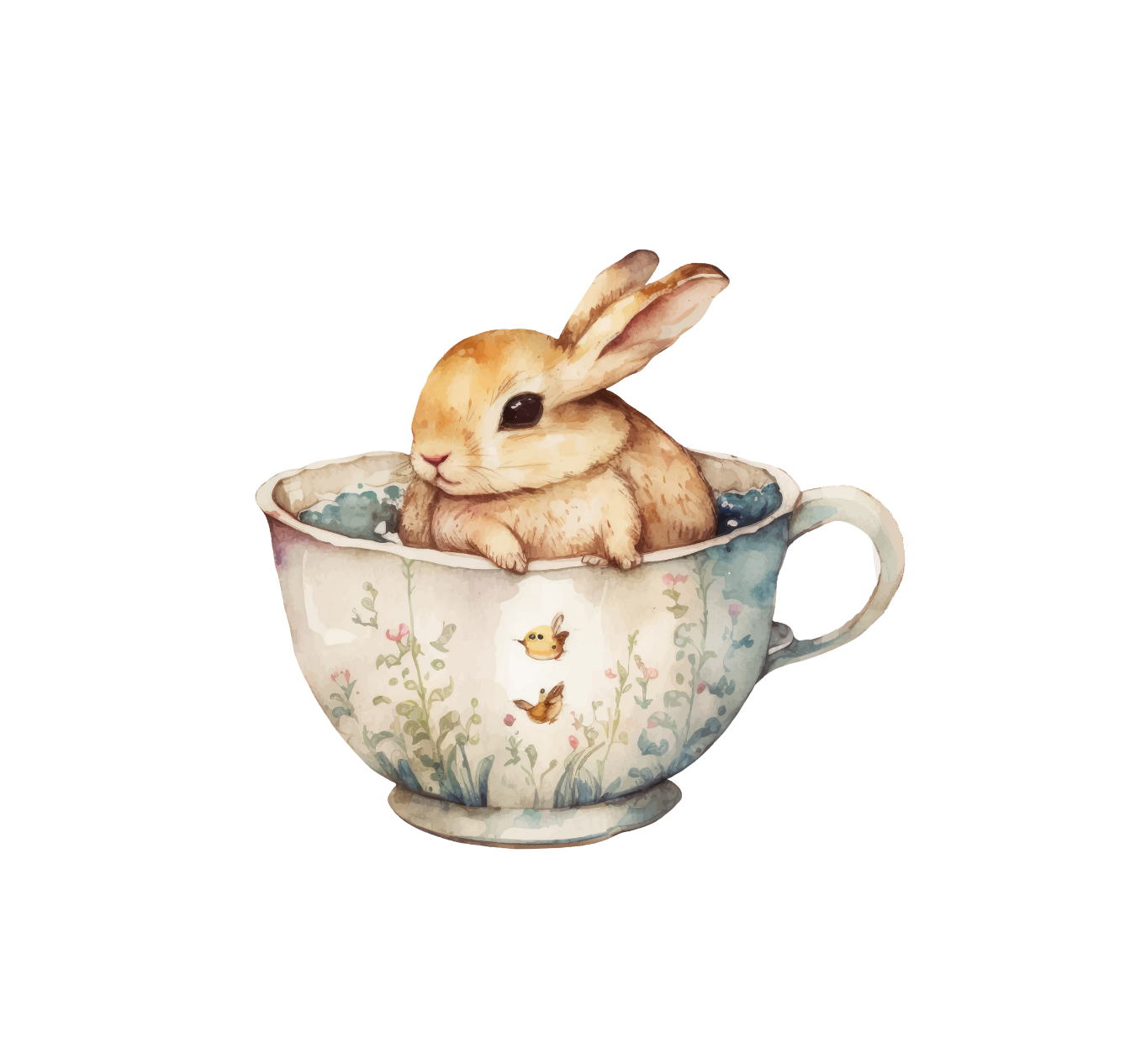 Lefton Tea Cup, Teacup and Saucer, Made in Japan 18598 – The Vintage Teacup