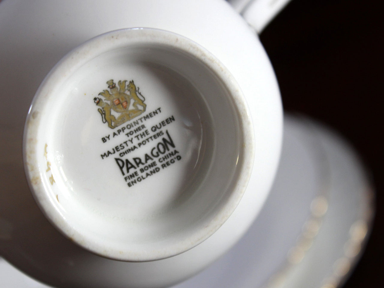 Paragon Cup, Saucer and Side Plate | Vintage Teacup Trio 18525 – The ...