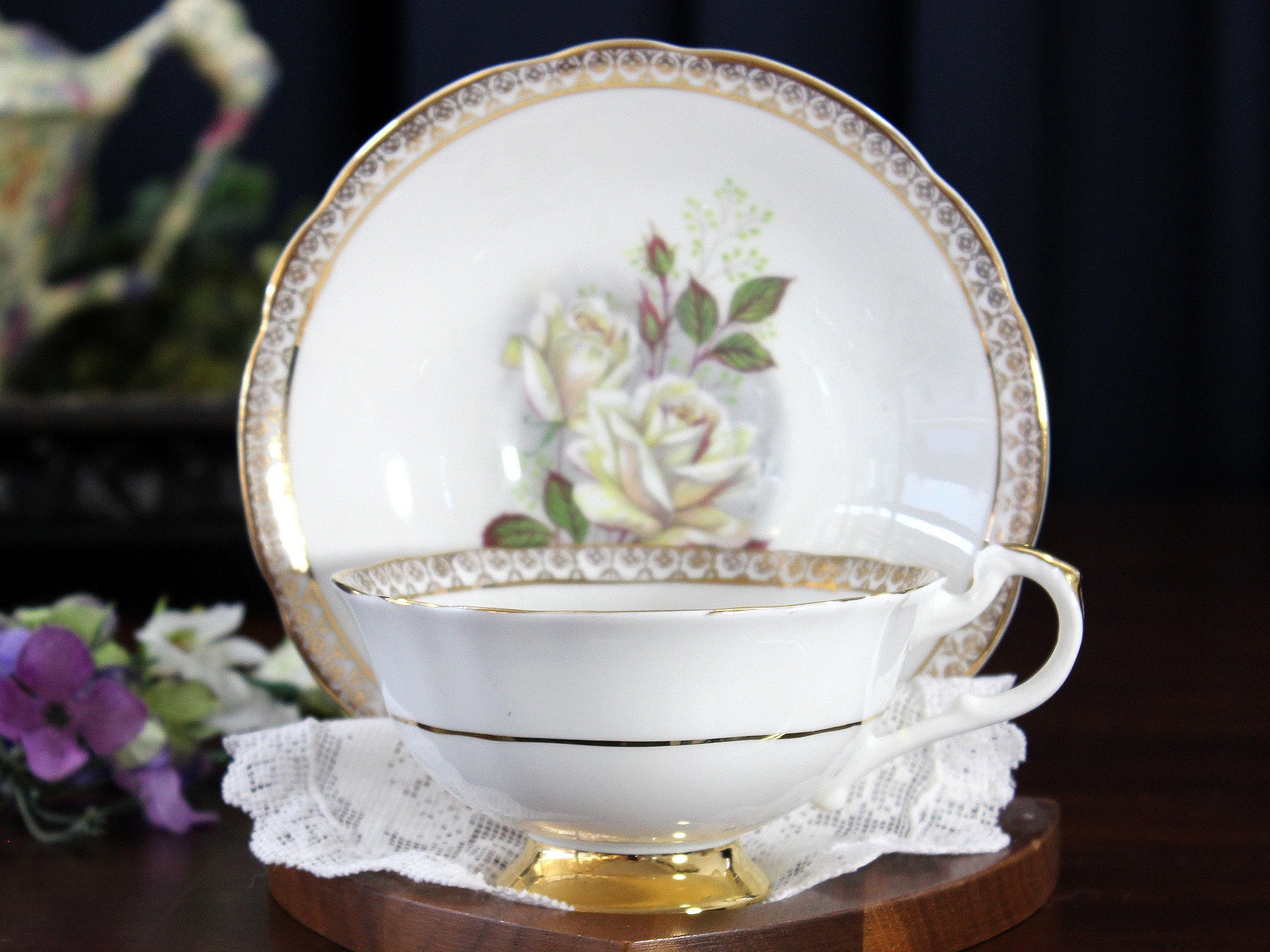 Royal Castle Tea Cup | Vintage Teacup & Saucer | Bone China 18536 – The ...