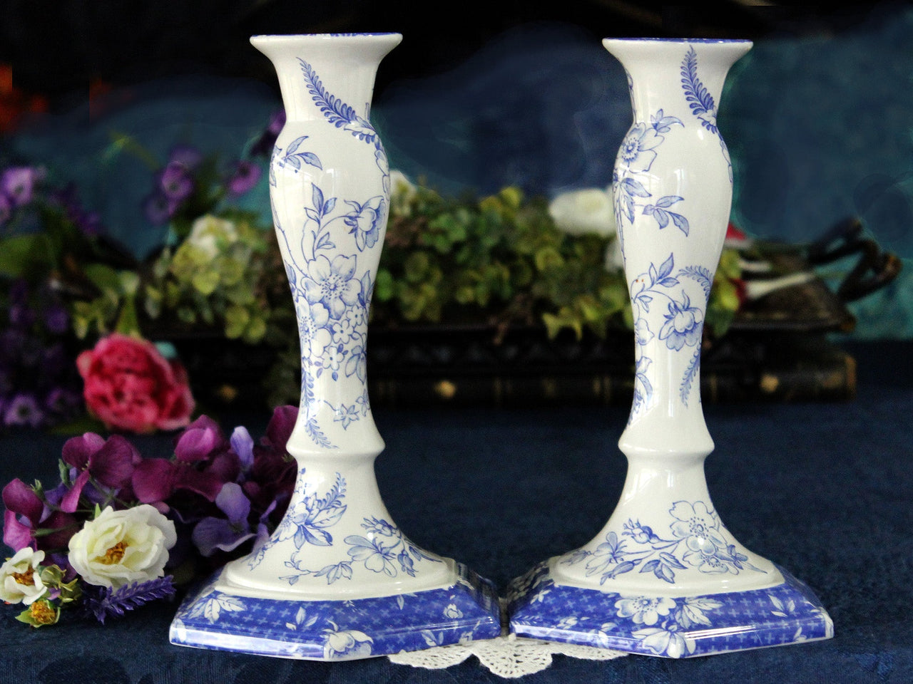 Spode Penny Lane, Candle Holders, Spode Candlesticks 17417 – The ...